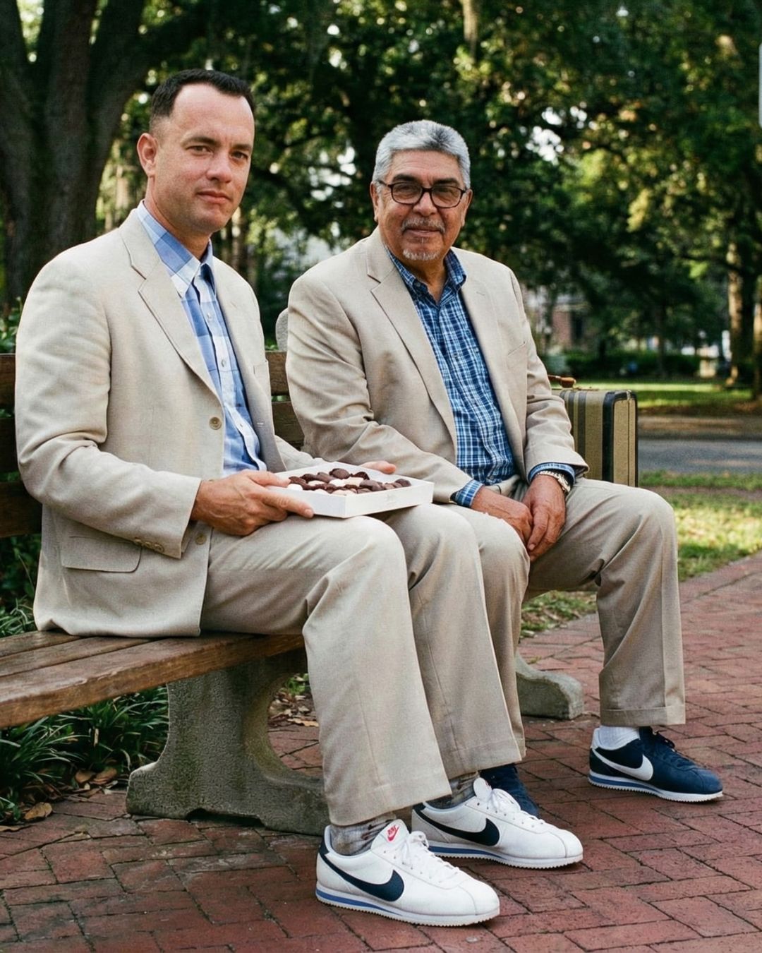 Forrest Gump Bench Scene AI Recreation Guide